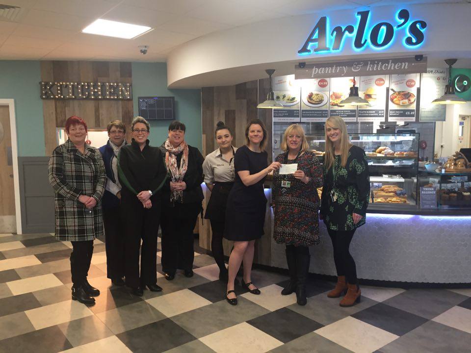 Photo Chq Presentation - St John's Hospice