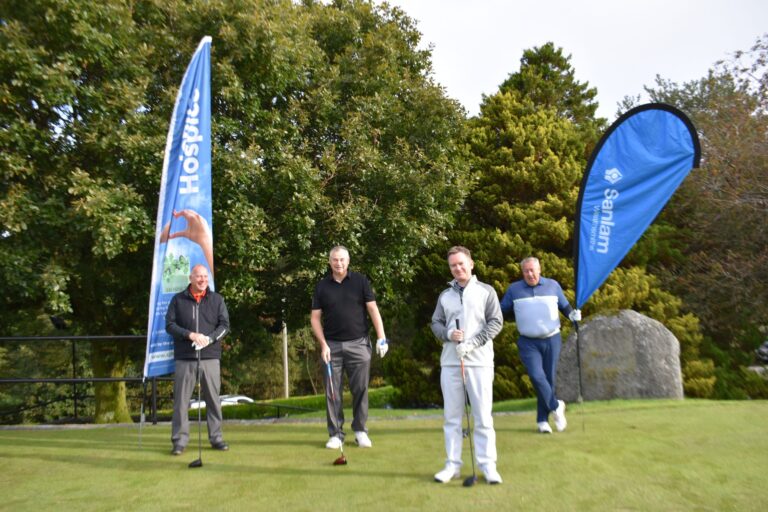 Andy Holland Winning Team - St John's Hospice