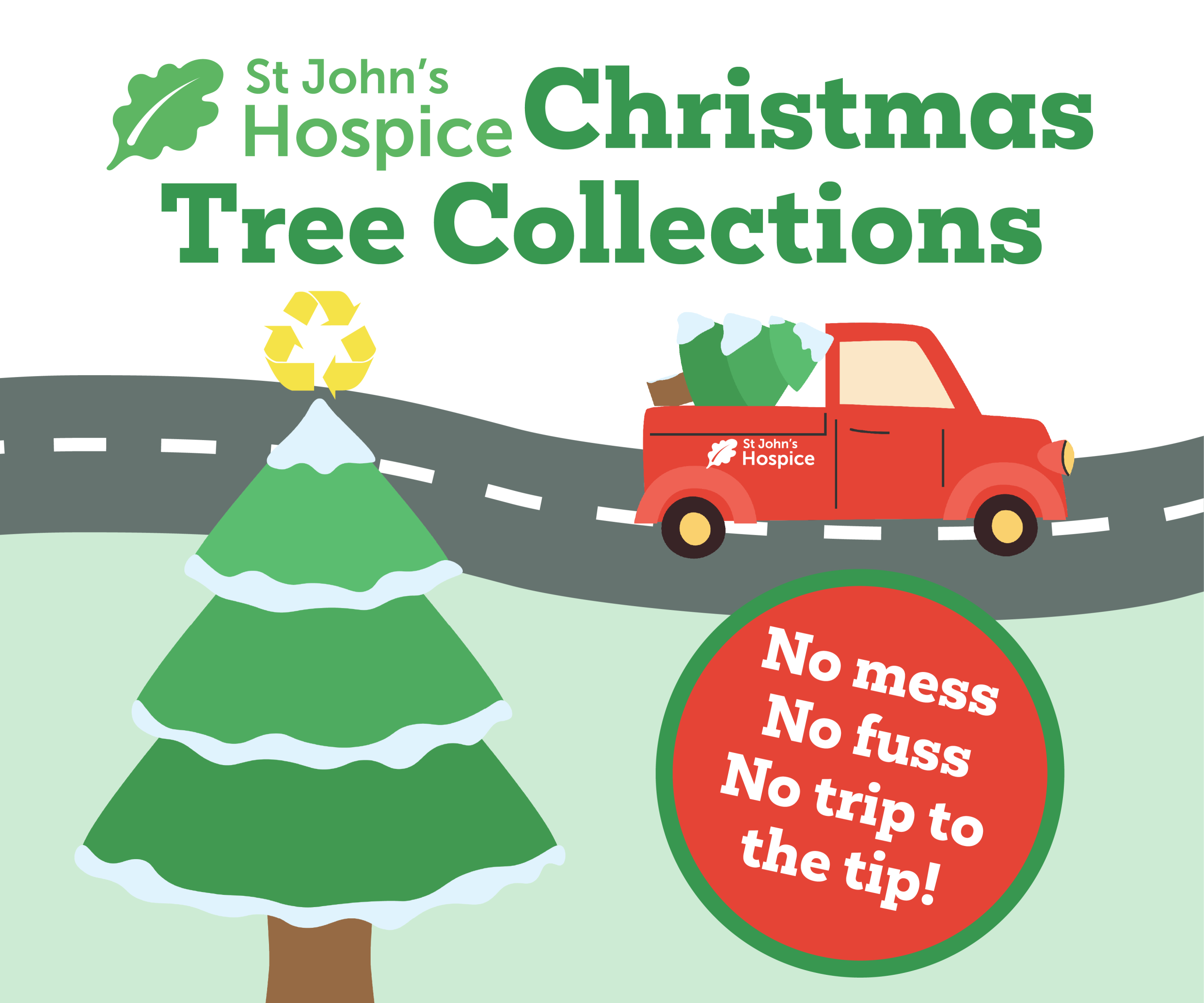 Christmas Tree Collections 2026 - St John's Hospice